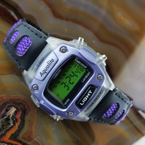 aqualite | Accessories | New Vintage Mens Aqualite Digital Alarm ...